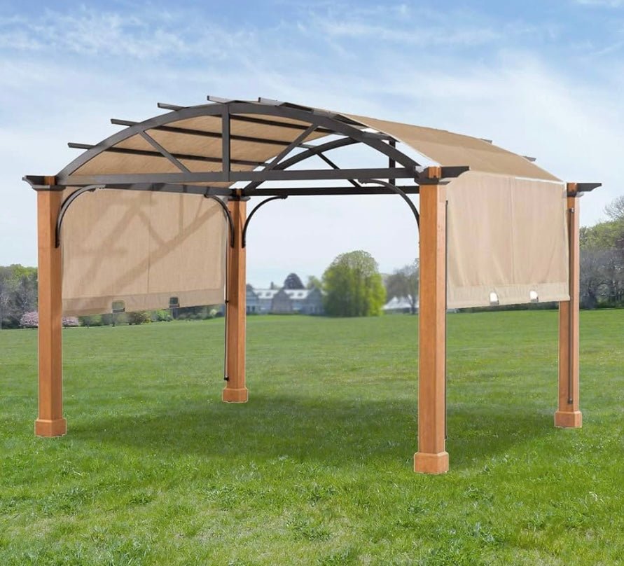 Replacement Canopy Top Cover for The Longford Wood Archway Pergola ...